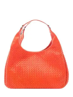Bottega Veneta Large Intrecciato Campana Tote Bag - Orange
