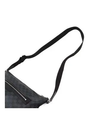 LOUIS VUITTON Damier Graphite Mick Mm Crossbody Bag - Black