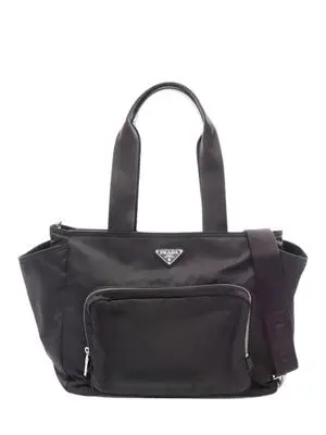 Prada Re-nylon Tote Bag - Black