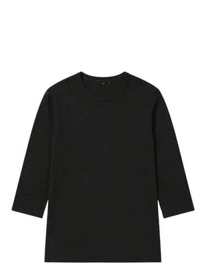 THOM KROM Long-sleeve Crewneck T-shirt - Black