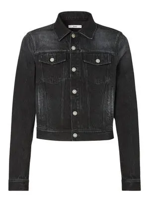 Fendi Cotton Denim Jacket - Black