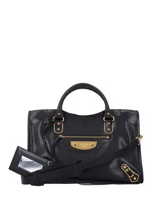 Balenciaga Medium Le City Uptown Handbag - Nero