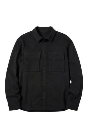THOM KROM Utility Overshirt Jacket - Black