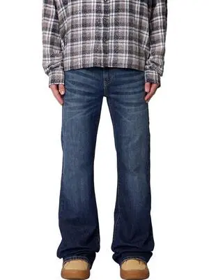 Mnml Super Flare Jeans - Deep Blue