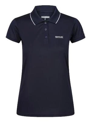 REGATTA Remex Ii Polo Neck T-shirt - Solid Navy