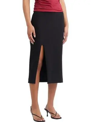 OPEN EDIT The Muse Pencil Skirt - Black
