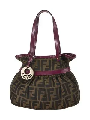 Fendi Zucca Handbag - Brown