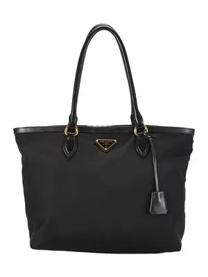 Prada Nylon Tote Bag - Black