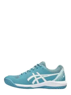 Asics ASICS Gel-Dedicate 8 Wide Athletic Sneakers Gris Blue/white