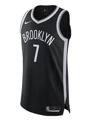 Nike Brooklyn Nets 2020 Icon Edition Authentic Kevin Durant Jersey - Black/multi-color/blue