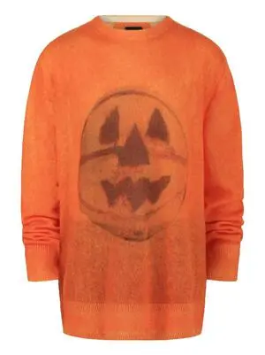 Givenchy Ceramics Print Pullover Sweater - Pumpkin