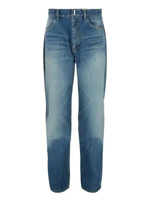 Givenchy High Rise Denim Jeans - Medium Blue
