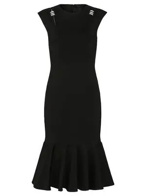 GIVENCHY Givenchy Crystal Detail Fit And Flare Dress