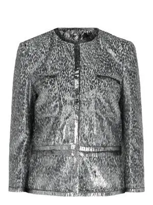 GIVENCHY Givenchy Single-Breasted Animal Print Jacket
