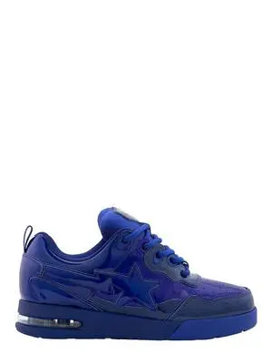 A BATHING APE Flip Sta #1 Patent Sneakers - Blue