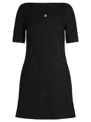 Givenchy Tweed Knee-length Dress - Black