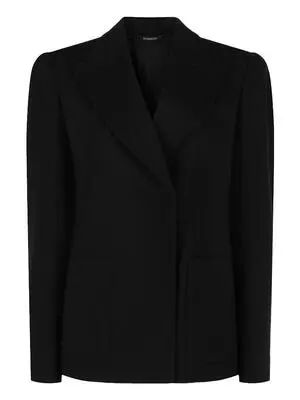 Givenchy Fitted Double-breasted Blazer - Black