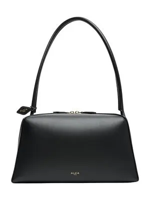 Alaïa Le Bouledogue Medium Leather Bag - Black