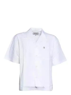 Carhartt Work In Progress Embroidered Kendry Shirt - White