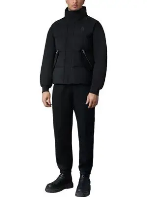 Mackage Quilted High-neck Gilet - Black