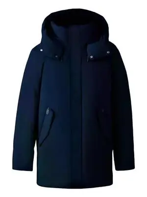 Mackage Sullivan Hooded Coat - Blue