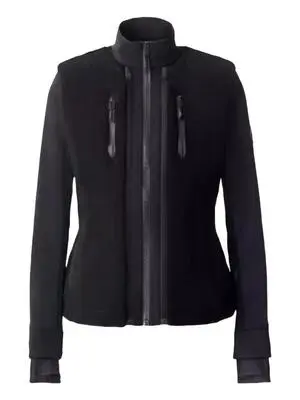 MACKAGE Mackage Black Shearling-Panel Ski Jacket