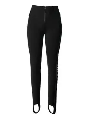 Mackage Zavi Logo-print Ski Pants - Black