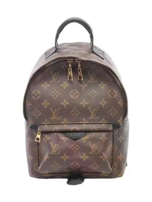 LOUIS VUITTON Palm Springs Monogram Backpack Pm - Brown