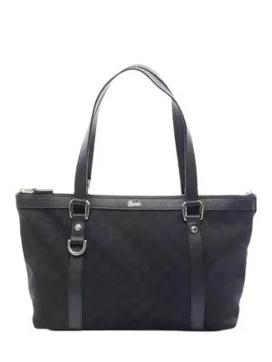 Gucci Abby Gg Tote Bag - Black