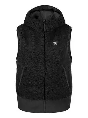 MONTURA Hooded Fleece Vest - Black