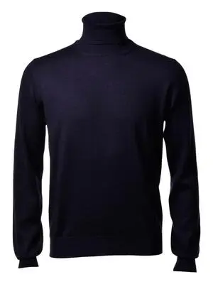 GRAN SASSO Gran Sasso Long Sleeve Roll-Neck Jumper Black