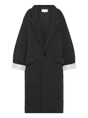 MAISON MARGIELA Quilted Coat - Black