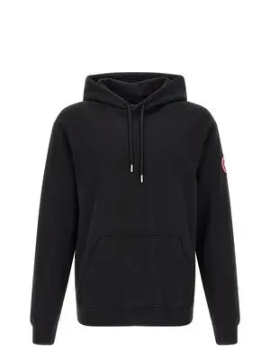 Canada Goose Loon' Hoodie With Arctic Program Patch - Black