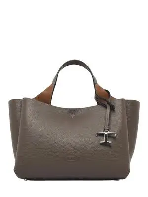 TOD'S Leather Mini Bag - Gray