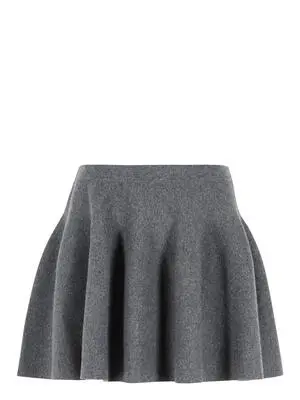 LISA YANG LISA YANG Cashmere Miniskirt Gray