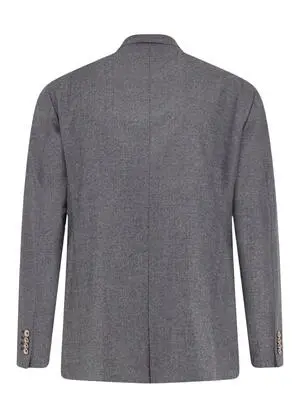 Tagliatore Double-breasted Wool Suit - Grey