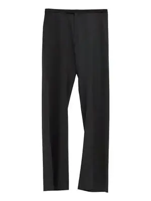 Gucci Straight-leg Tailored Wool Trousers - Black