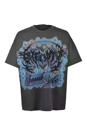 BREATH Airbrush T-shirt - Black
