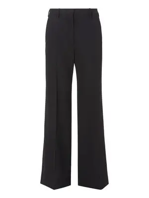 Fendi Tailored Wool Trousers - Black