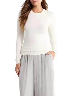 UGG Aidelene Ribbed Long Sleeve Tee - Nimbus