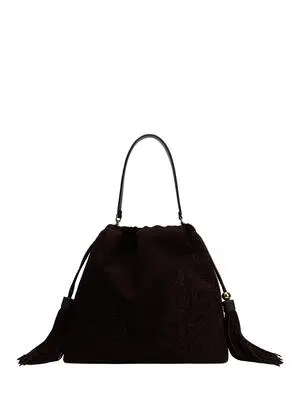 Etro Tassel Handbag - Brown