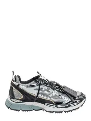 OFF-WHITE OFF-WHITE Leather High-Top Sneakers