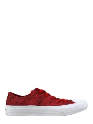 CONVERSE Converse Chuck Taylor All Star 2 Knit Low Top Sneakers Red