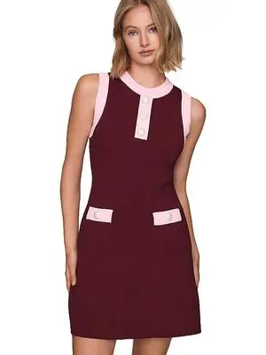 Endless Rose Knit Shift Dress - Pink Pattern