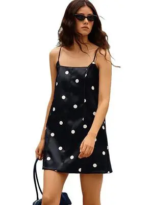 Anthropologie Paneled Shift Dress - Black
