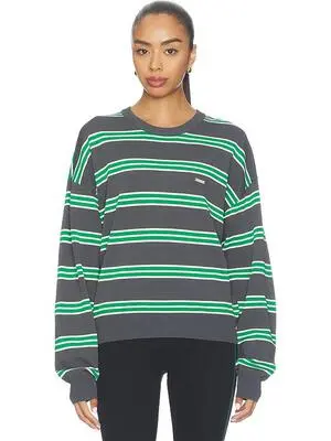 P.E NATION P.E Nation Retreat Stripe Pullover Sweater