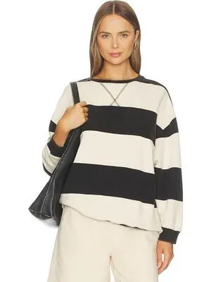 FREE PEOPLE Free People Classic Stripe Crew Wide