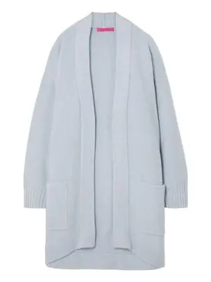 THE ELDER STATESMAN Oversized Cardigan - Light Blue