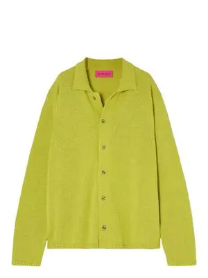 THE ELDER STATESMAN Cotton Cardigan - Green