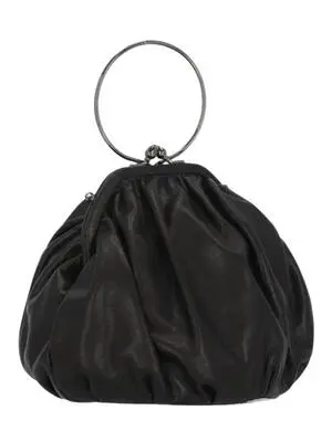 Yohji Yamamoto Top Handle Shoulder Bag - Black